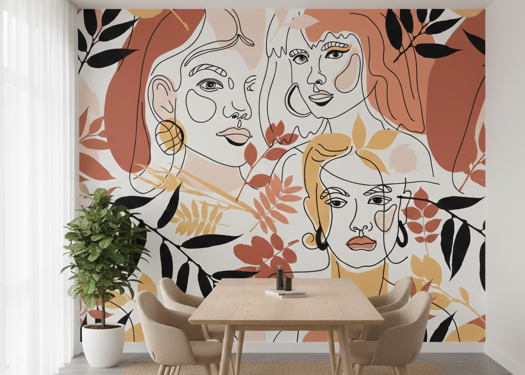Faces in Bloom: A Celebration of Feminine Expression and Nature ...